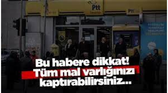 PTT'den Vatandaşlara 'Dolandırıcılık' Uyarısı! - PressTurk
