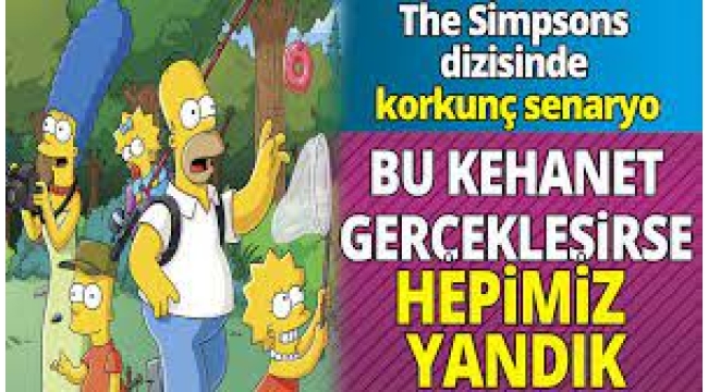 Simpsons'ların Yeni Kehaneti: Gerçekleşirse Yandık! - PressTurk