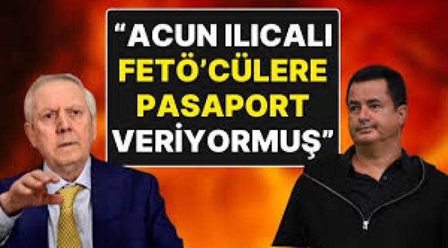 Aziz Yıldırım'dan Acun Ilıcalı İçin FETÖ ve Adnan Oktar İddiası - PressTurk