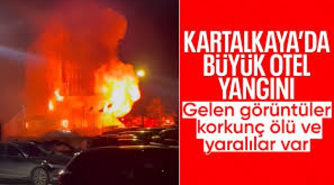 Kartalkaya'da otel yangını: Ölü ve yaralılar var - PressTurk